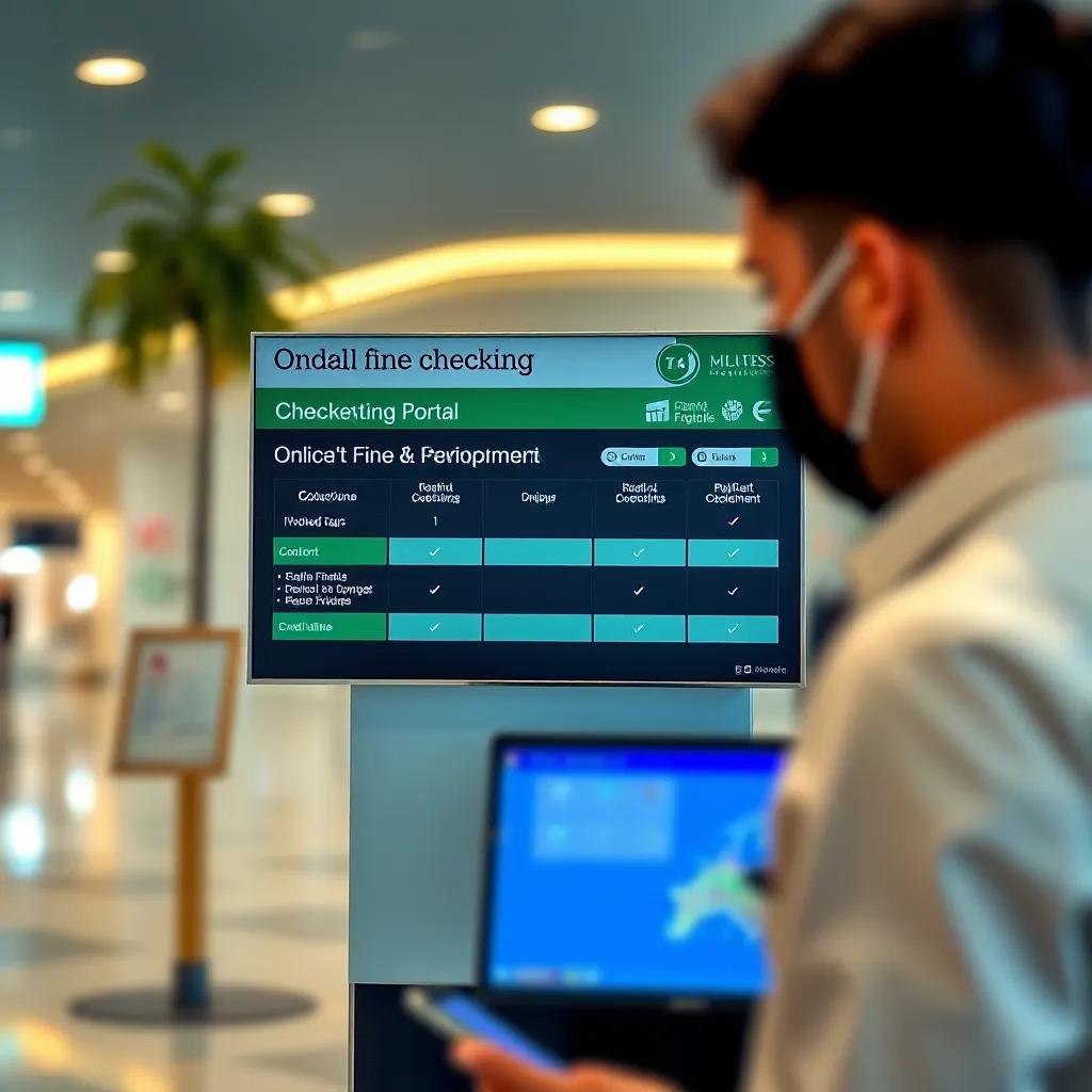 Guide to Checking Overstay Fines in Dubai Online