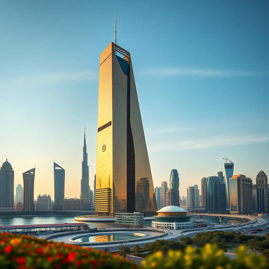 The Golden Tower: Architectural Excellence in Dubai