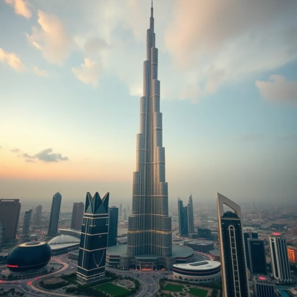 Exploring the Height of the Burj Khalifa